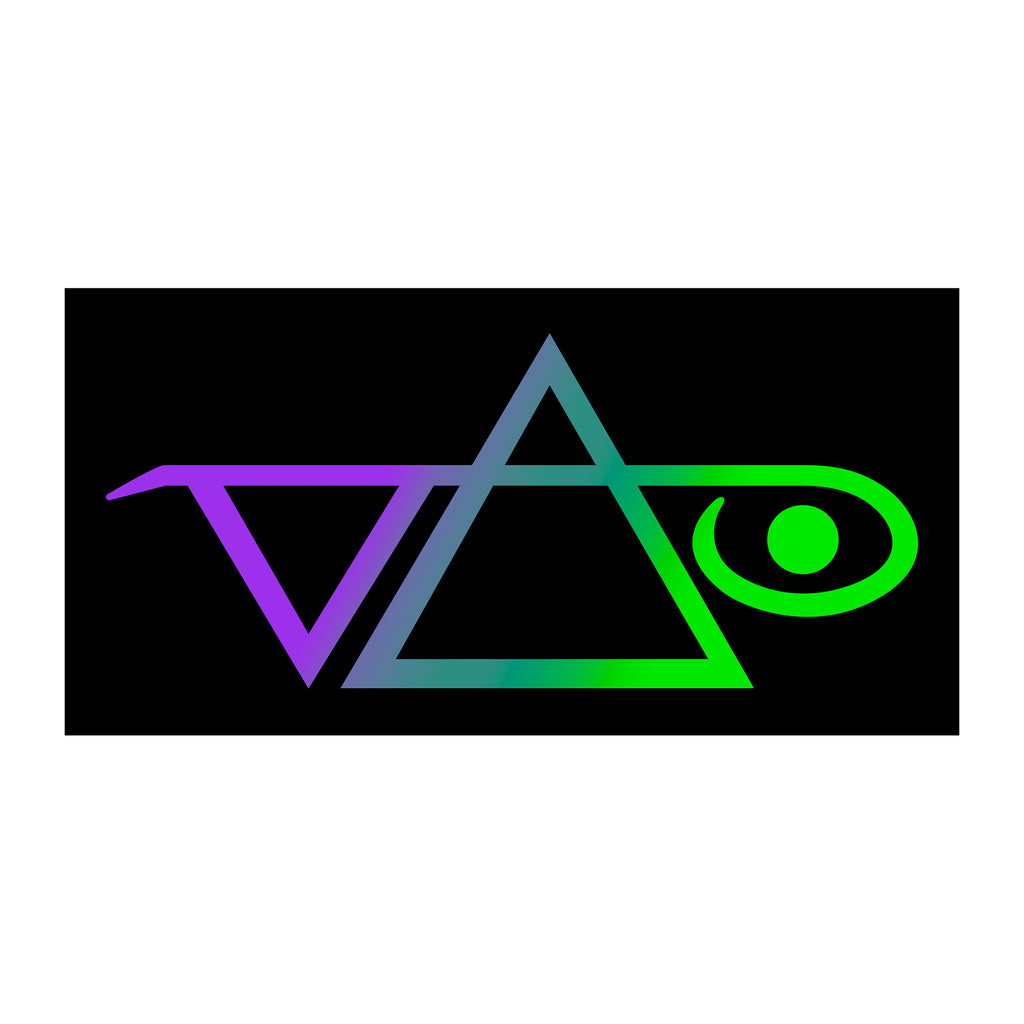 Gradient Logo Black Sticker – Steve Vai